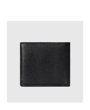 Gucci Logo Plaque Bifold Wallet