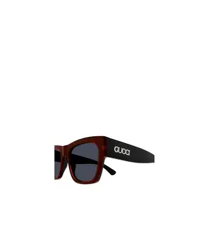 Gucci Square Frame Sunglasses - Black