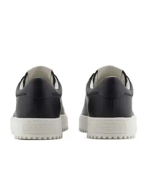 Emporio Armani Leather Lace-up Sneakers