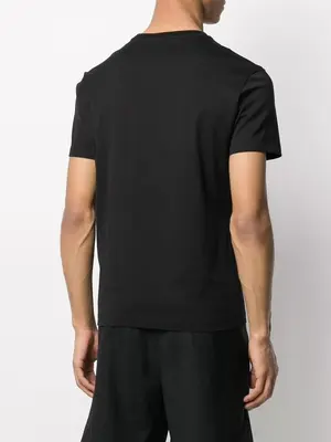 Versace Registration Plate Print T-shirt