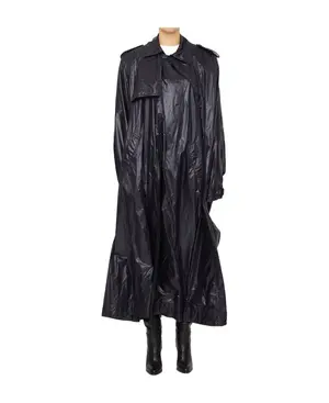 Saint Laurent Long-sleeved Padded Coat