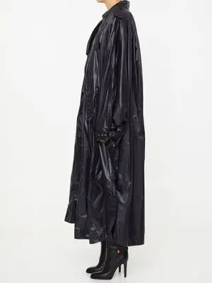 Saint Laurent Long-sleeved Padded Coat