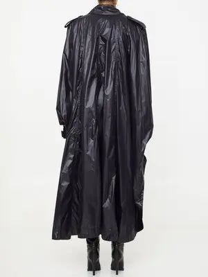 Saint Laurent Long-sleeved Padded Coat