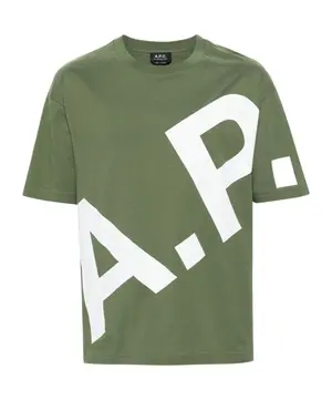 A.p.c. Lisandre Cotton T-shirt - Green