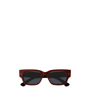 Gucci Rectangle Frame Sunglasses - Black