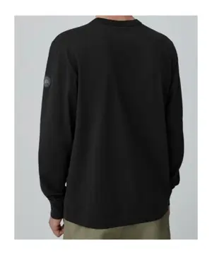 Canada Goose Long-sleeved Crewneck T-shirt - Black