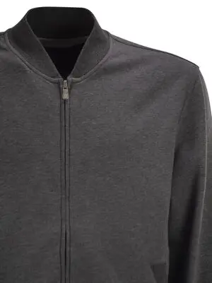 Brunello Cucinelli Zip Up Jacket - Black