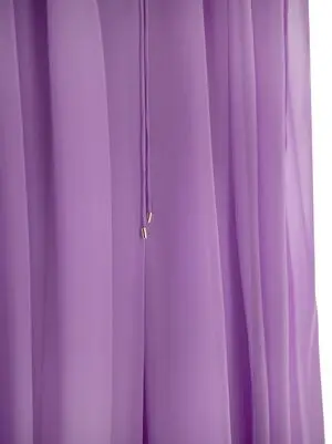 Max Mara Tulle Crewneck Sleeveless Dress