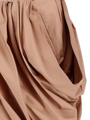 Chloé Draped Asymmetrical Skirt - Reef Shell