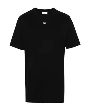 Off-White Arrow Printed Crewneck T-shirt - Black