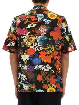 Moschino Floral Pattern Short-sleeved Shirt