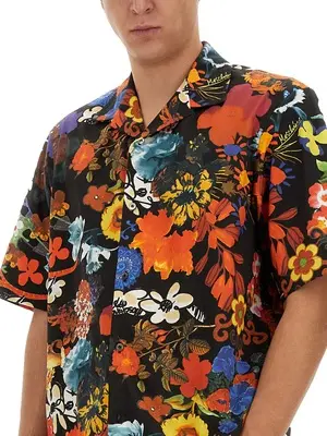 Moschino Floral Pattern Short-sleeved Shirt