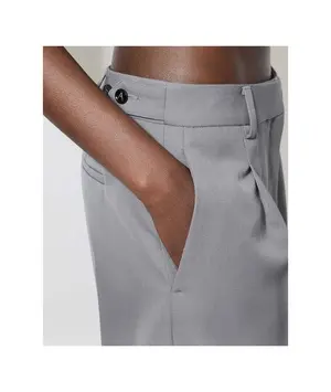 Alaïa Wool Gabardine Mid-rise Trousers