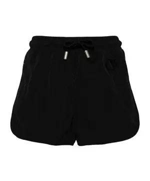 Off-white Embroidered Shorts For Women