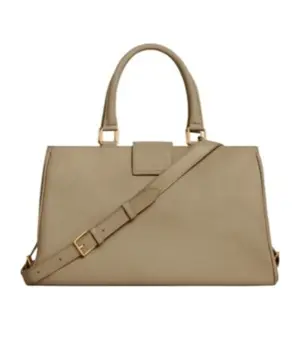Celine Medium Appoline Bag In Calfskin - Brown