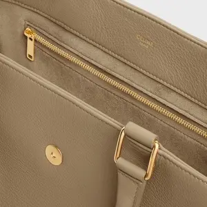 Celine Medium Appoline Bag In Calfskin - Brown