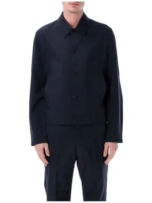 Prada Long-sleeved Button-up Jacket