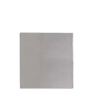 Gucci Monogrammed Fringed Scarf - Light Gray