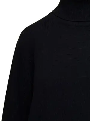 THE ROW Stepny Roll-neck Jumper - Black