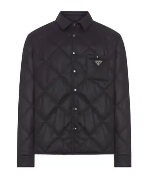 Prada Padded Cashmere Shirt