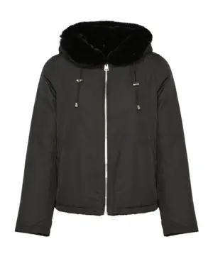 YVES SALOMON Hooded Jacket