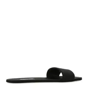Prada Silk Satin Slipper Set With Travel Pouch
