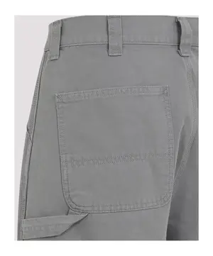 Carhartt Work In Progress Leopard Printed Belt Loop Track Pants - Gray