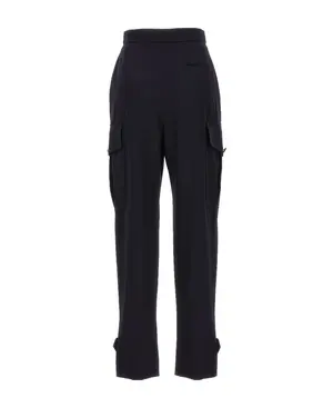 Alexander McQueen Straight-leg Cargo Pants With Button Pockets
