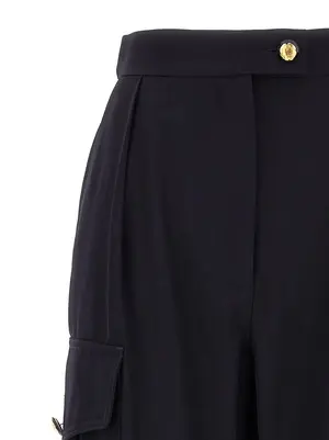 Alexander McQueen Straight-leg Cargo Pants With Button Pockets