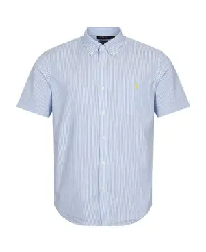 Polo Ralph Lauren Embroidered-logo Candy Stripe Shirt