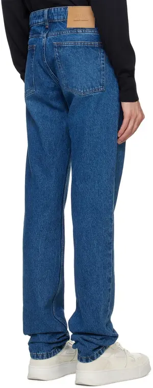 AMI Paris Mid-rise Straight-leg Jeans