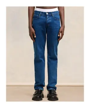 AMI Paris Mid-rise Straight-leg Jeans