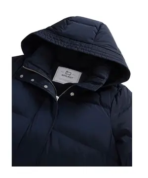 Woolrich Alsea Hooded Down Jacket - Black