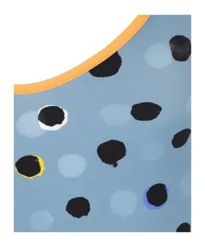 Fendi Polka Dot One-piece Swimsuit - Blue