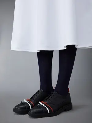 Thom Browne Longwing Brogues With Bow Detailing