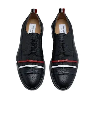 Thom Browne Longwing Brogues With Bow Detailing