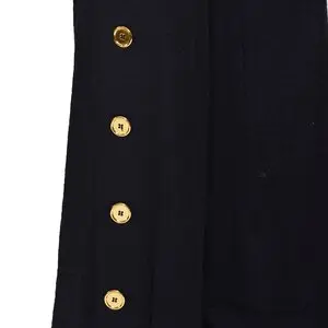 PATOU Button-detailed Tweed Flared Trousers