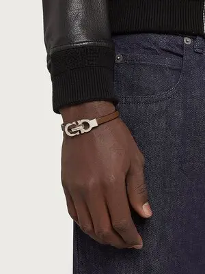 FERRAGAMO Double Gancio Bracelet