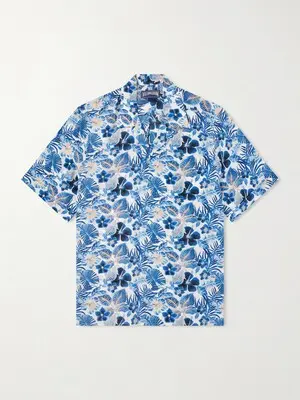 Vilebrequin Charli Camp-collar Printed Shirt