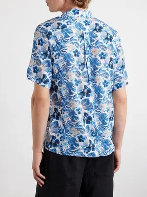 Vilebrequin Charli Camp-collar Printed Shirt
