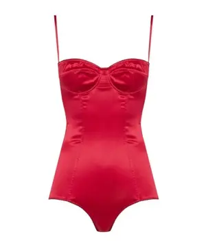 Dolce & Gabbana Satin Bodysuit