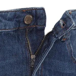Moschino Embroidered Straight Leg Jeans