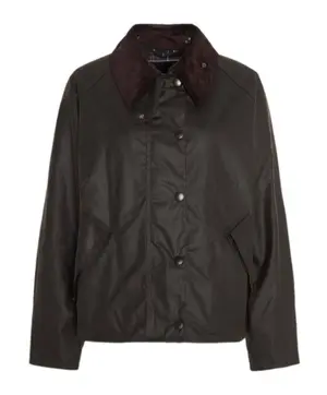 Barbour Long-sleeved Casual Jacket With Logo Embellishment