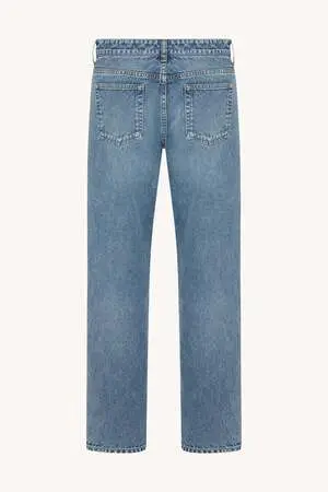THE ROW Belt Loop Jeans - Medium Blue
