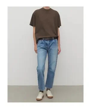 THE ROW Belt Loop Jeans - Medium Blue