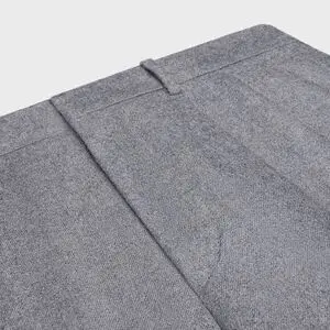 Celine Pleated Cashmere Flannel Trousers