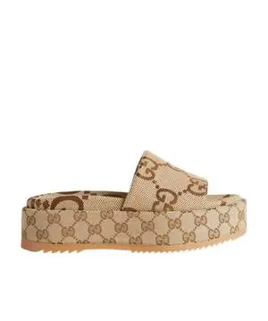 Gucci Angelina Open Toe Platform Sandals