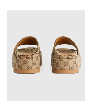 Gucci Angelina Open Toe Platform Sandals