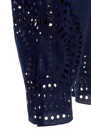 Alberta Ferretti Embroidered Trousers