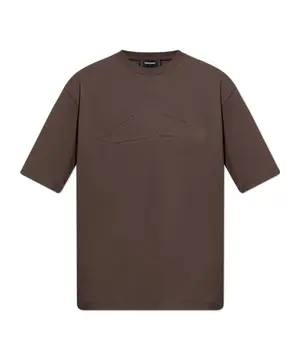 Dsquared2 Logo Embossed Crewneck T-shirt